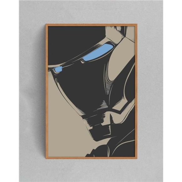 Art | Vigorous Angry Superhero Poster Dynamic Wall Art For Fans | Poshmark